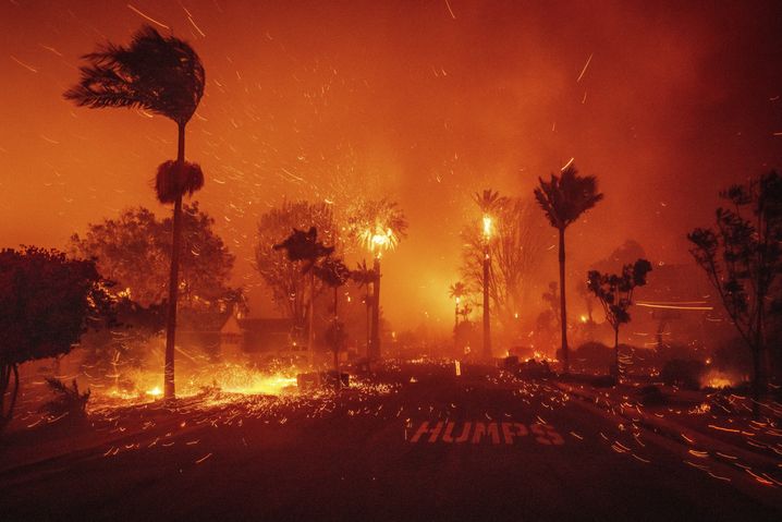 Grand incendie de Los Angeles : « L'incendie n'est pas du tout maîtrisé », le shérif partage un ...