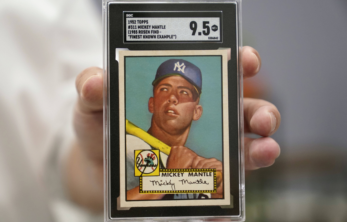 Une Carte De Baseball De Collection Vendue 12,6 Millions De Dollars Aux 