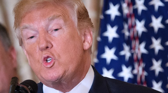 Video Etats Unis La Présumée Dernière Statue De Donald Trump Nu