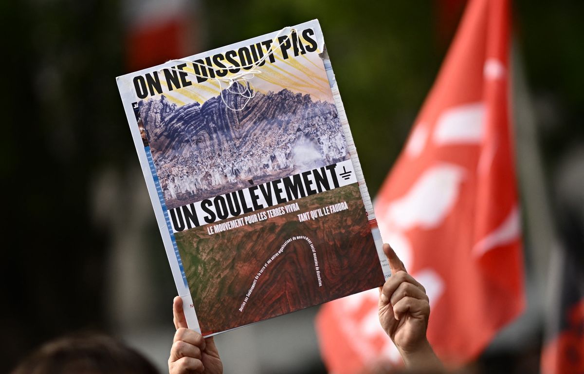 Les Soulèvements De La Terre Veulent Contester Leur Dissolution Devant