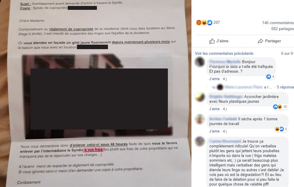 Un Règlement De Copropriété Peut Il Obliger à Retirer Un Gilet Jaune De